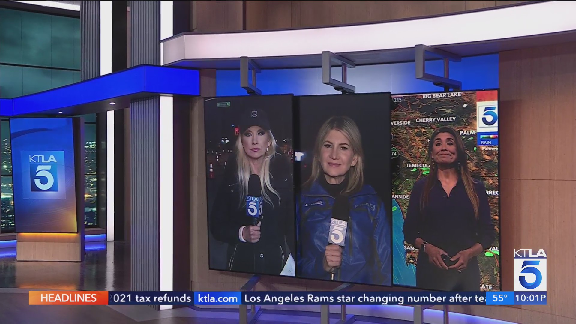 KTLA team coverage: Second of two storms coming to SoCal – KTLA