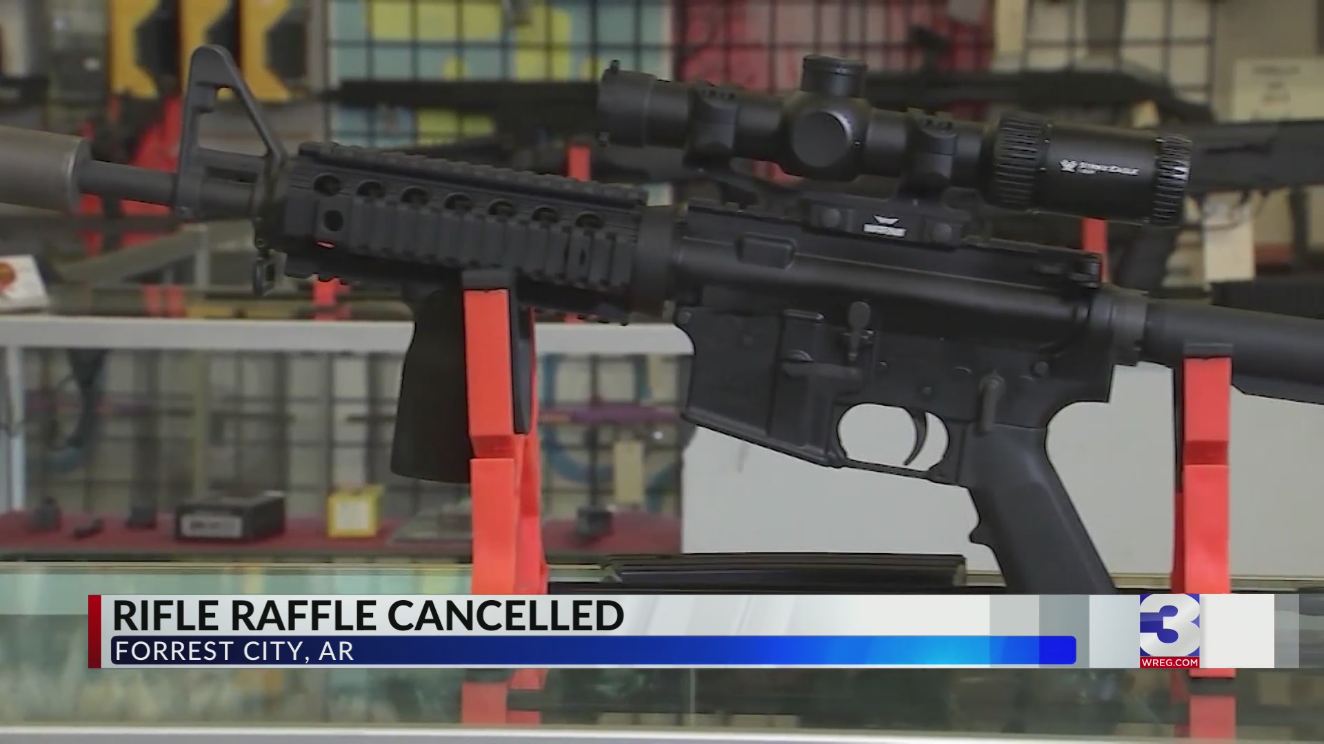 AR police department cancels AR-15 raffle after controversy – WREG.com
