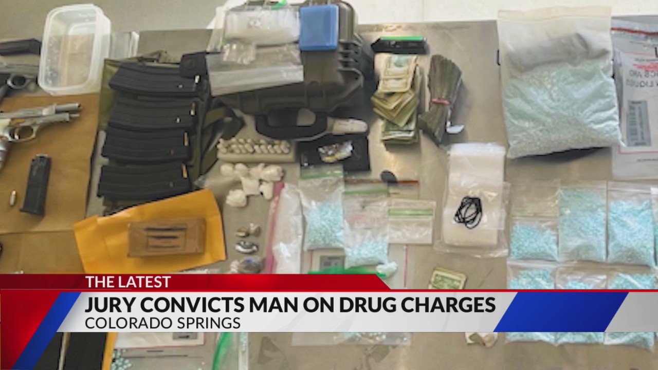 Jury convicts Colorado Springs man on multiple drug and weapon charges ...