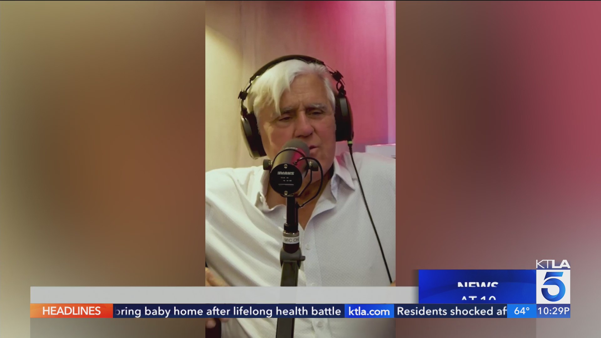 Comedy podcasters rebuild bus studio after robbery – KTLA