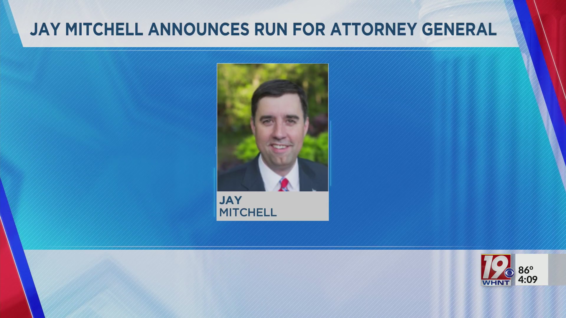 Jay Mitchell Announces Run For Attorney General | June 2, 2025 | News ...