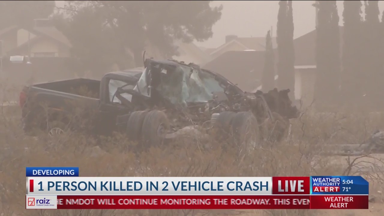 1 person killed in crash in Northeast El Paso – KTSM 9 News