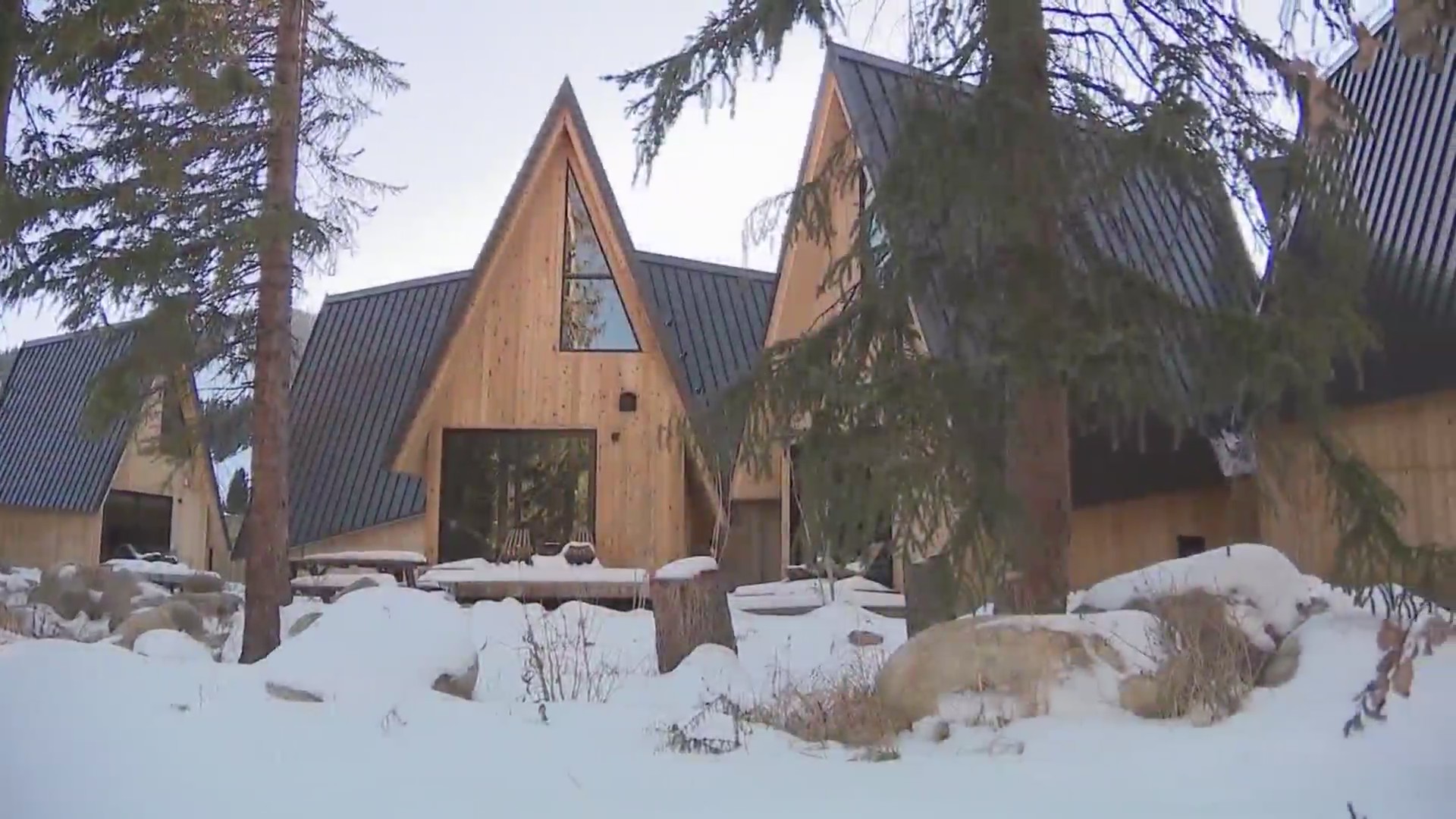 Colorado a-frame cabin a popular destination after an outdoor adventure ...