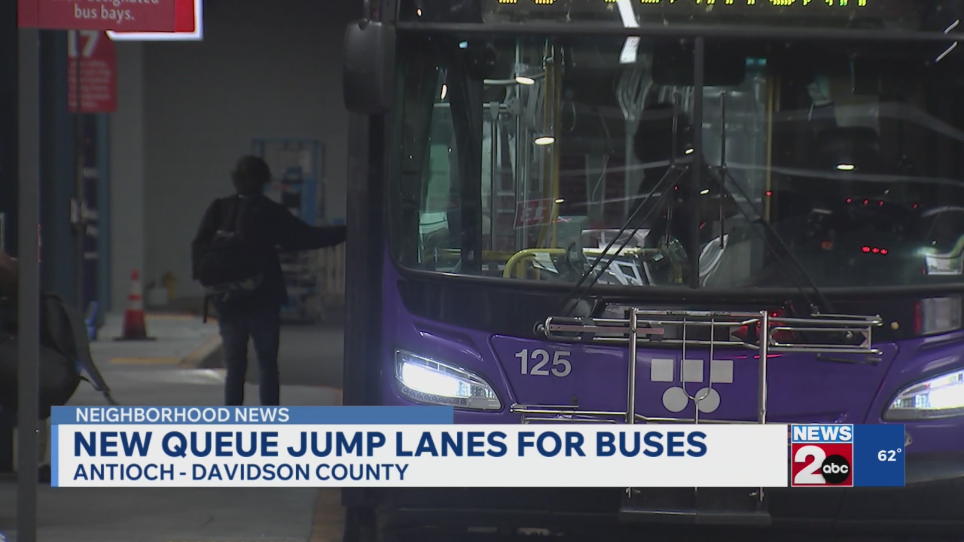 New queue jump lanes for WeGo buses – WKRN News 2