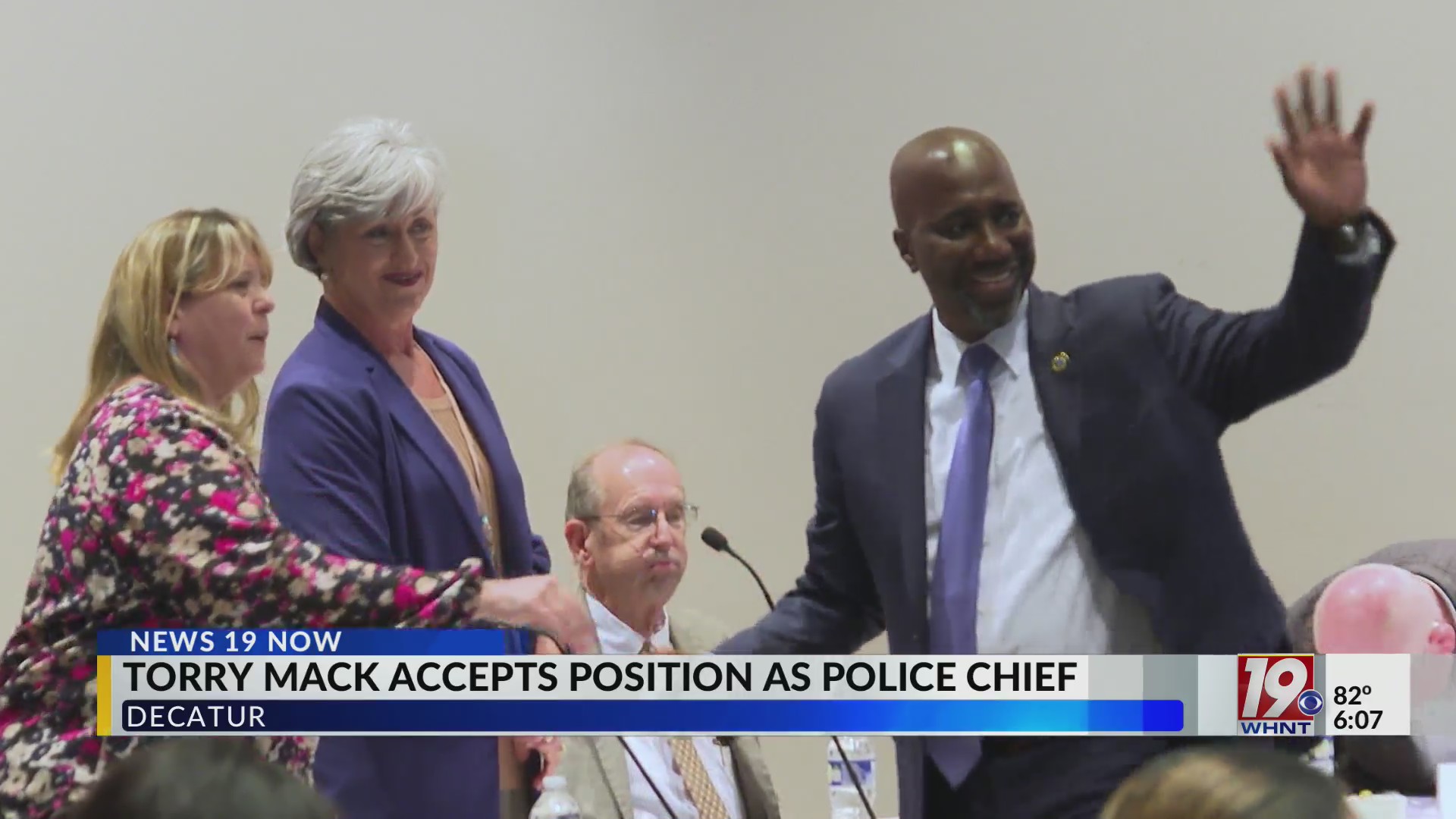 Torry Mack Accepts Position as Police Chief | May 8, 2025 | News 19 at ...