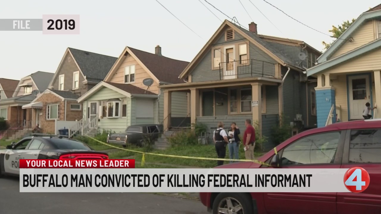Buffalo man convicted of murdering federal informant – News 4 Buffalo