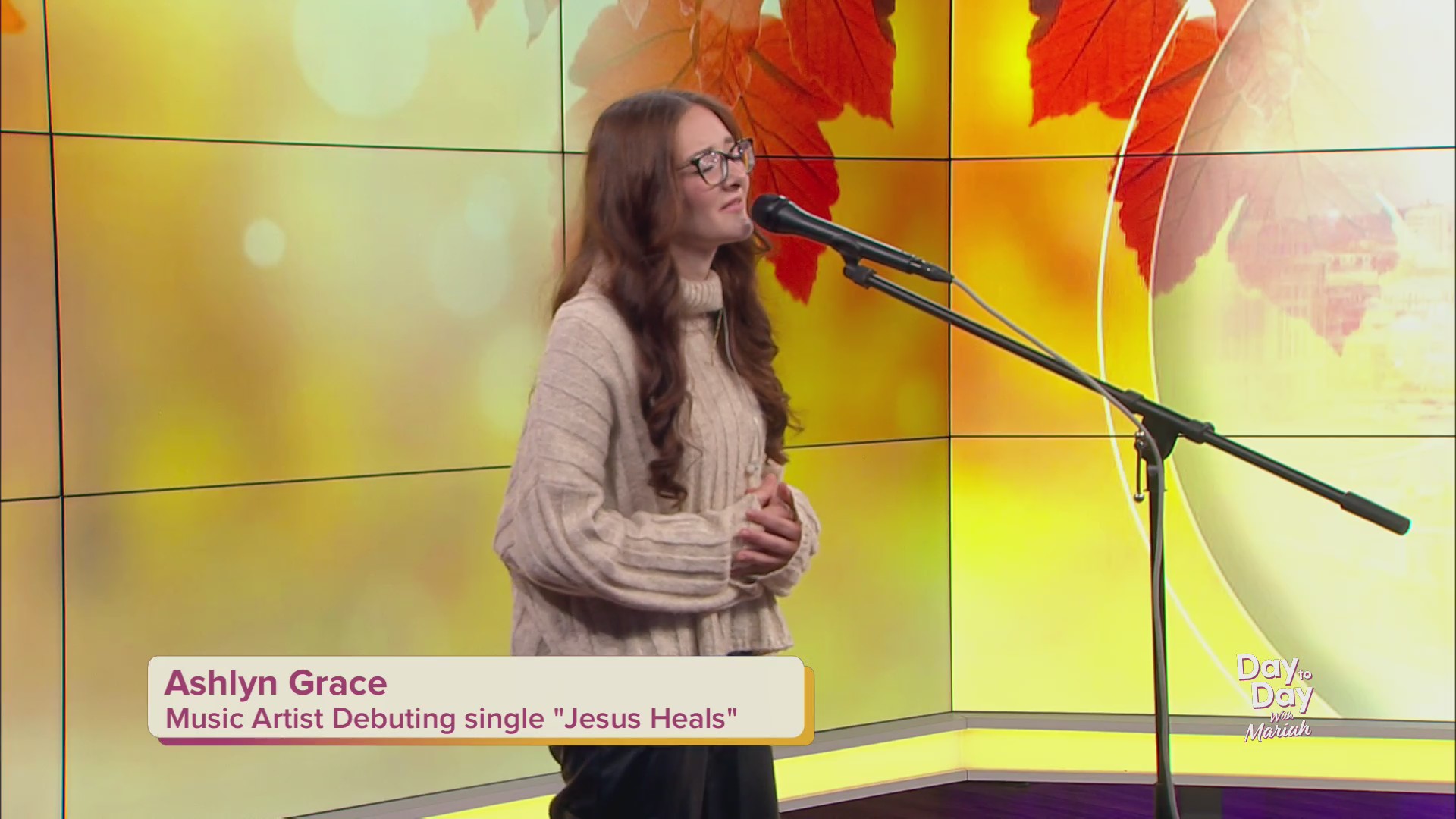 Ashlyn Grace Debuts New Single ‘Jesus Heals’ | November 3, 2025 | Day ...