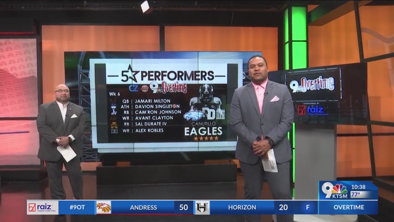 #9OT Five Star Performers, Coldest Zone Breakdown – KTSM 9 News