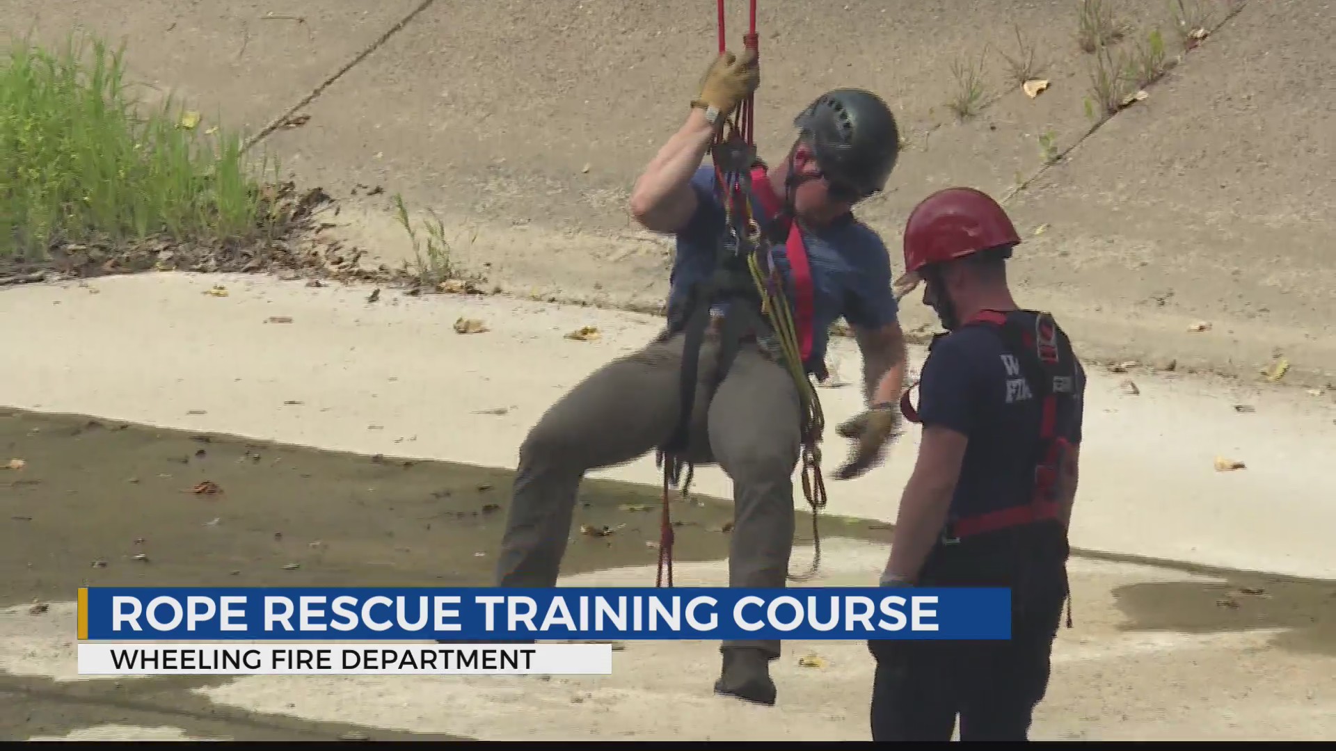 Rope Rescue course expands Wheeling Fire Department’s capabilities – WTRF