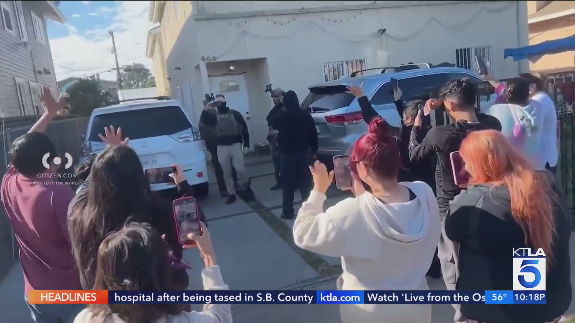 ICE raids at least 3 homes, arrests mother in South L.A. – KTLA