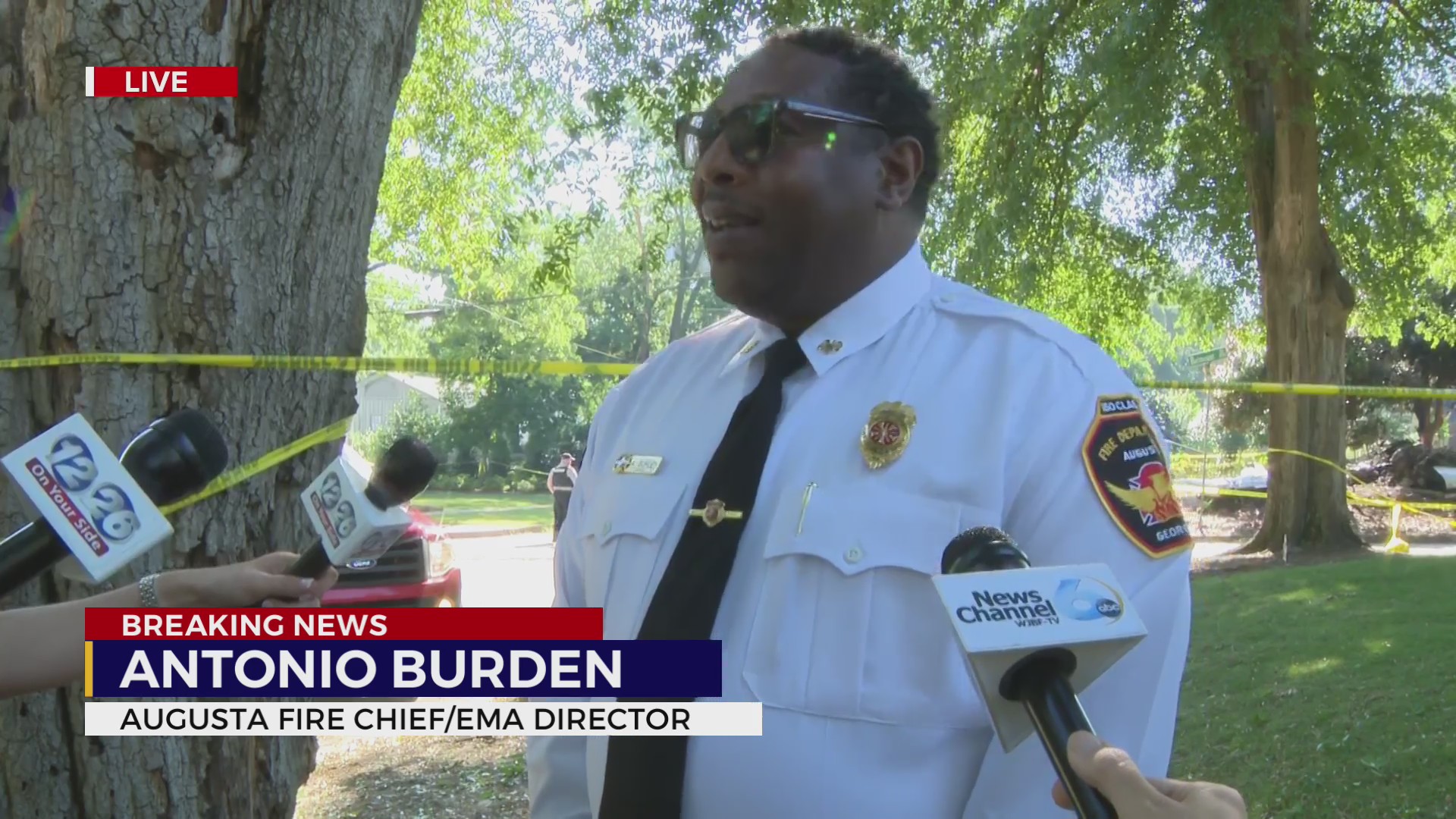 LIVE Press Conference with Chief Burden on Augusta Plane Crash – WRBL