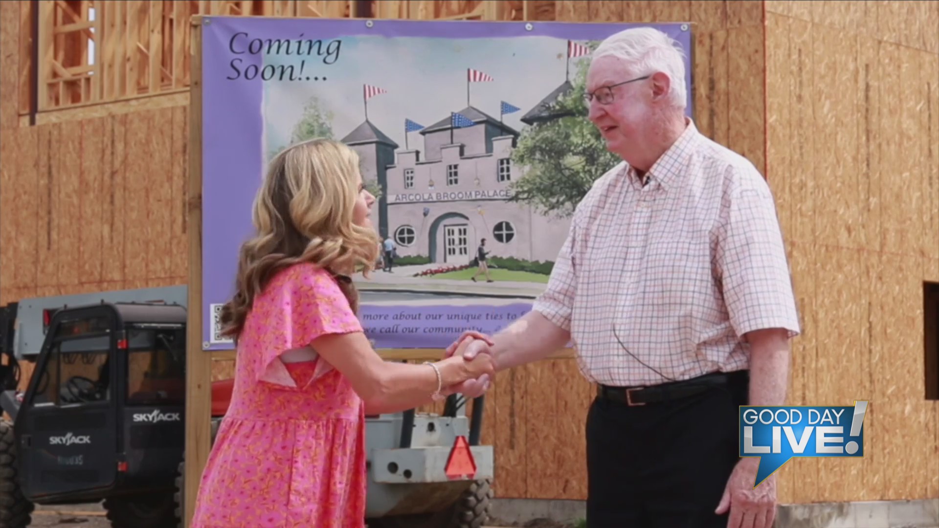 Julie visits the spot of the Broom Corn Palace in Arcola! -sponsored ...