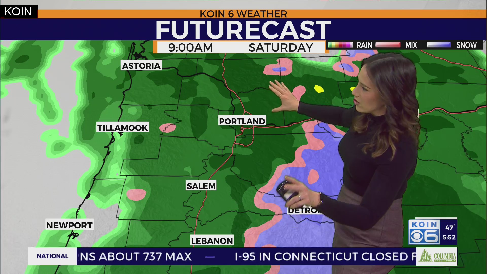 Weather forecast: Soaking rain arrives in Portland this weekend – KOIN.com