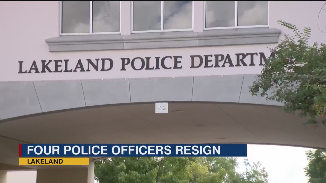 Lakeland Police Officers resign after internal investigation – WFLA