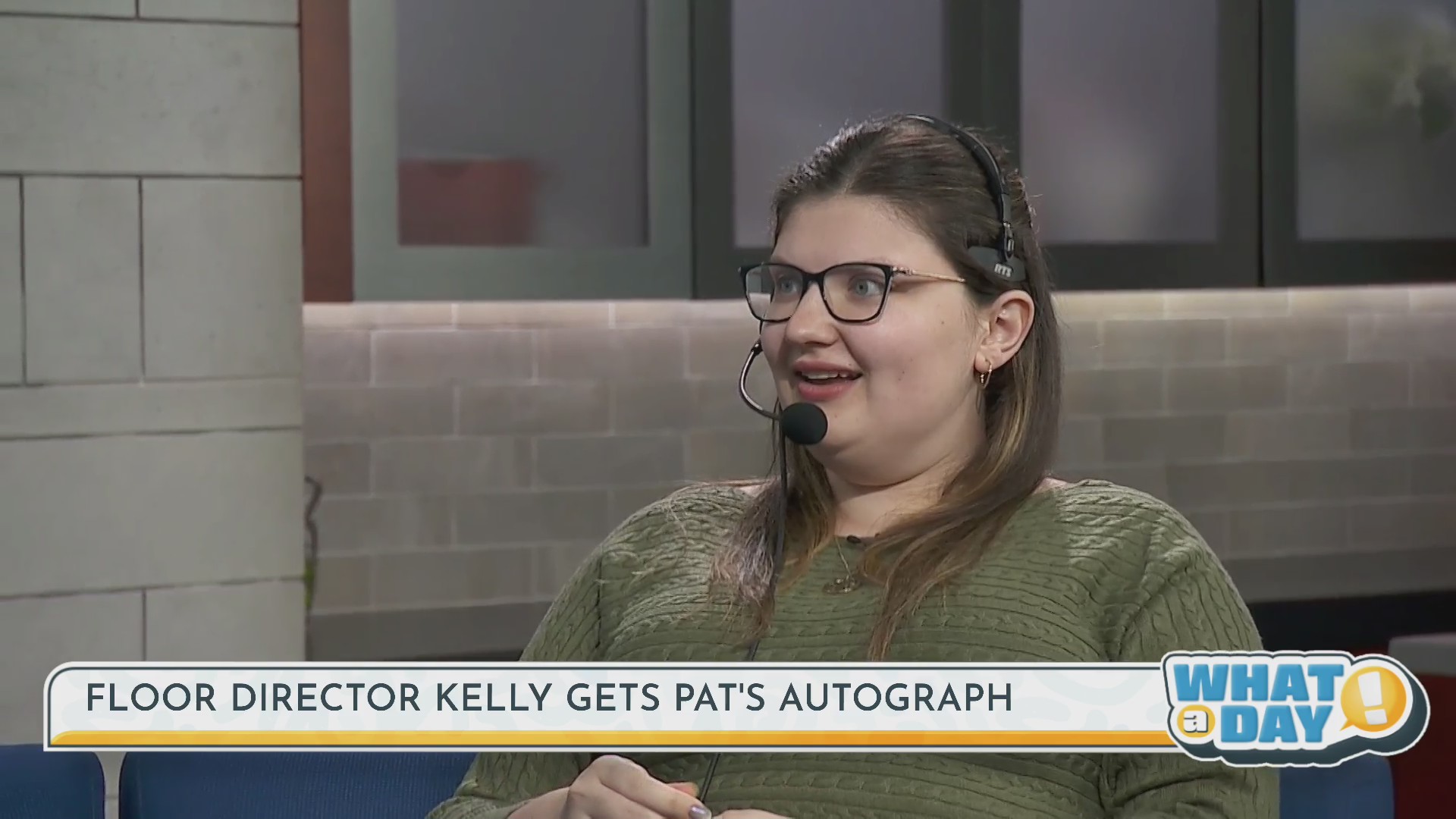 Saying goodbye to floor director Kelly! – WGN-TV