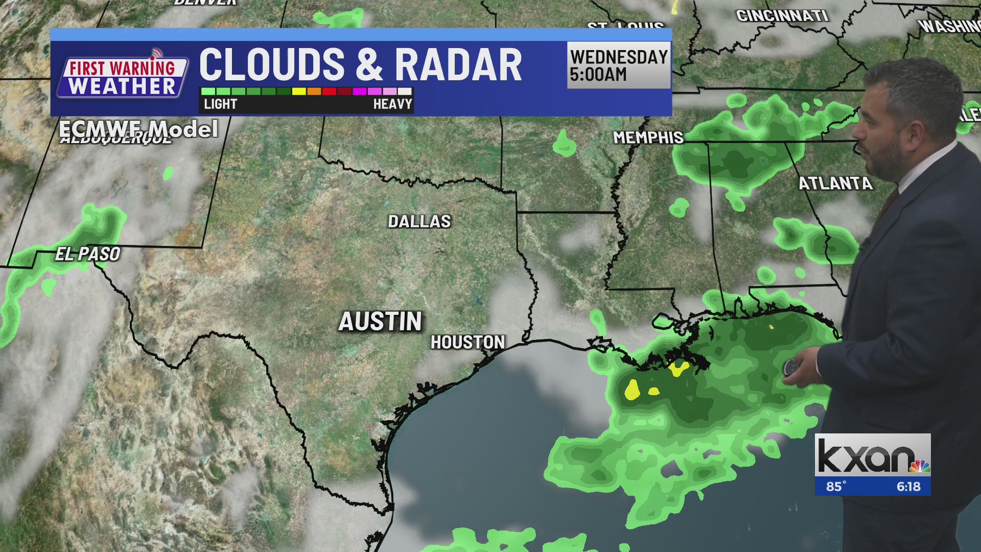 First Warning Weather Evening Forecast with Meteorologist Freddy Vela ...