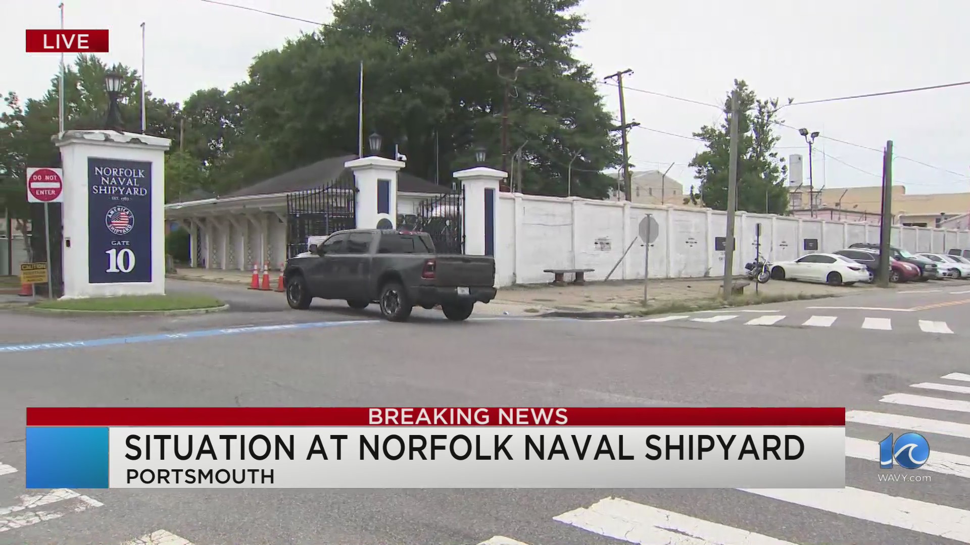 All clear at Norfolk Naval Shipyard after report of active shooter; gun ...