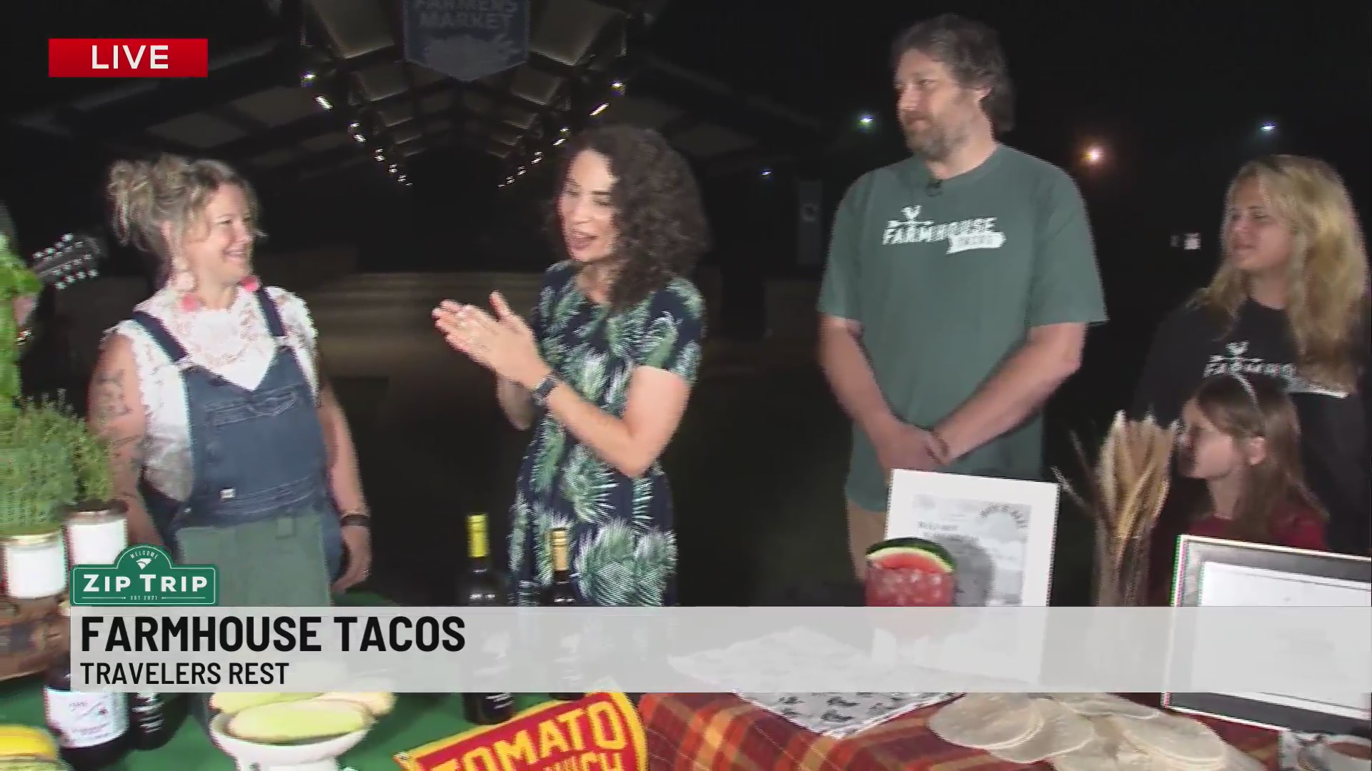 Zip Trip Travelers Rest: Farmhouse Tacos, Farmers Market, and Justyn ...