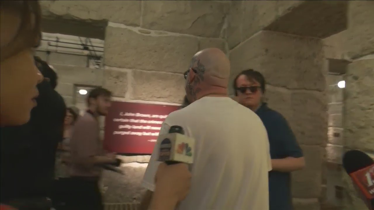 Satanic Grotto leader taken away in handcuffs at the Kansas Statehouse ...