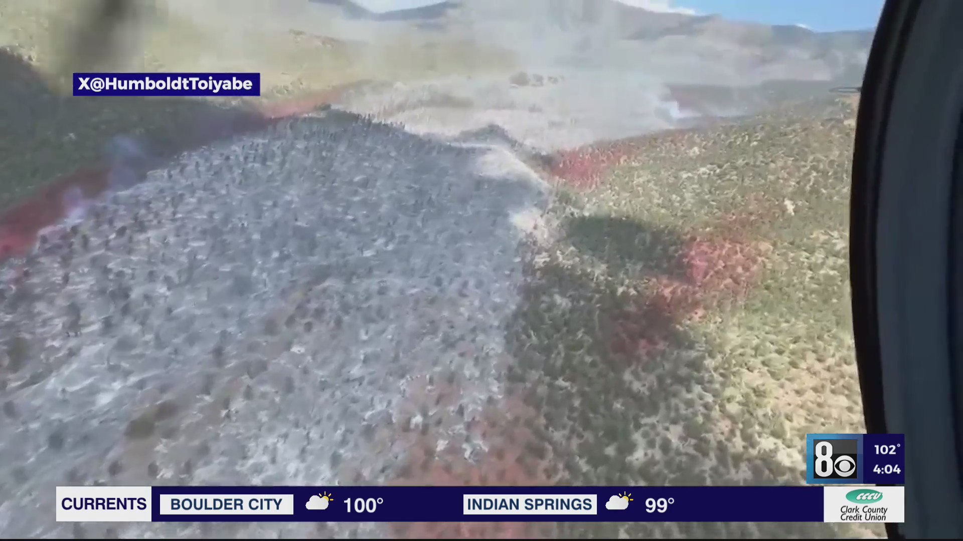 Trough Springs fire scorches over 230 acres in Spring Mountain – KLAS