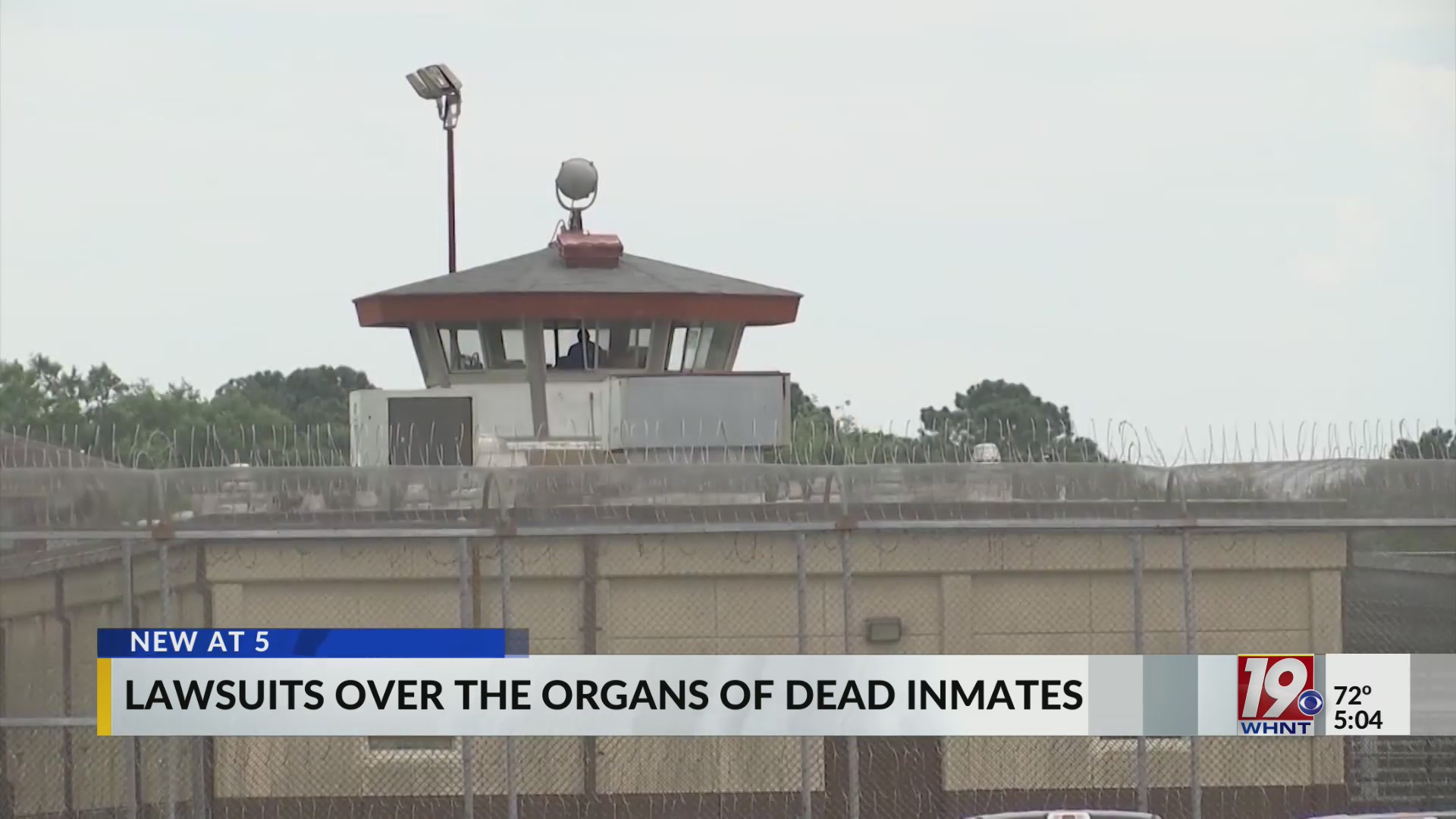 Lawsuit Filed Over Organs From Dead Inmates | April 19, 2024 | News 19 ...