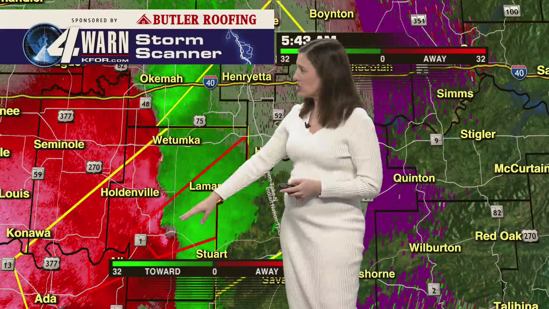 4Warn Storm Team tracking storms moving across Oklahoma – KFOR.com ...