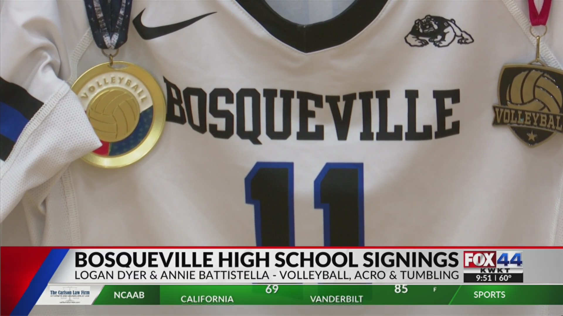 Two Bosqueville student-athletes sign to play collegiate athletics ...