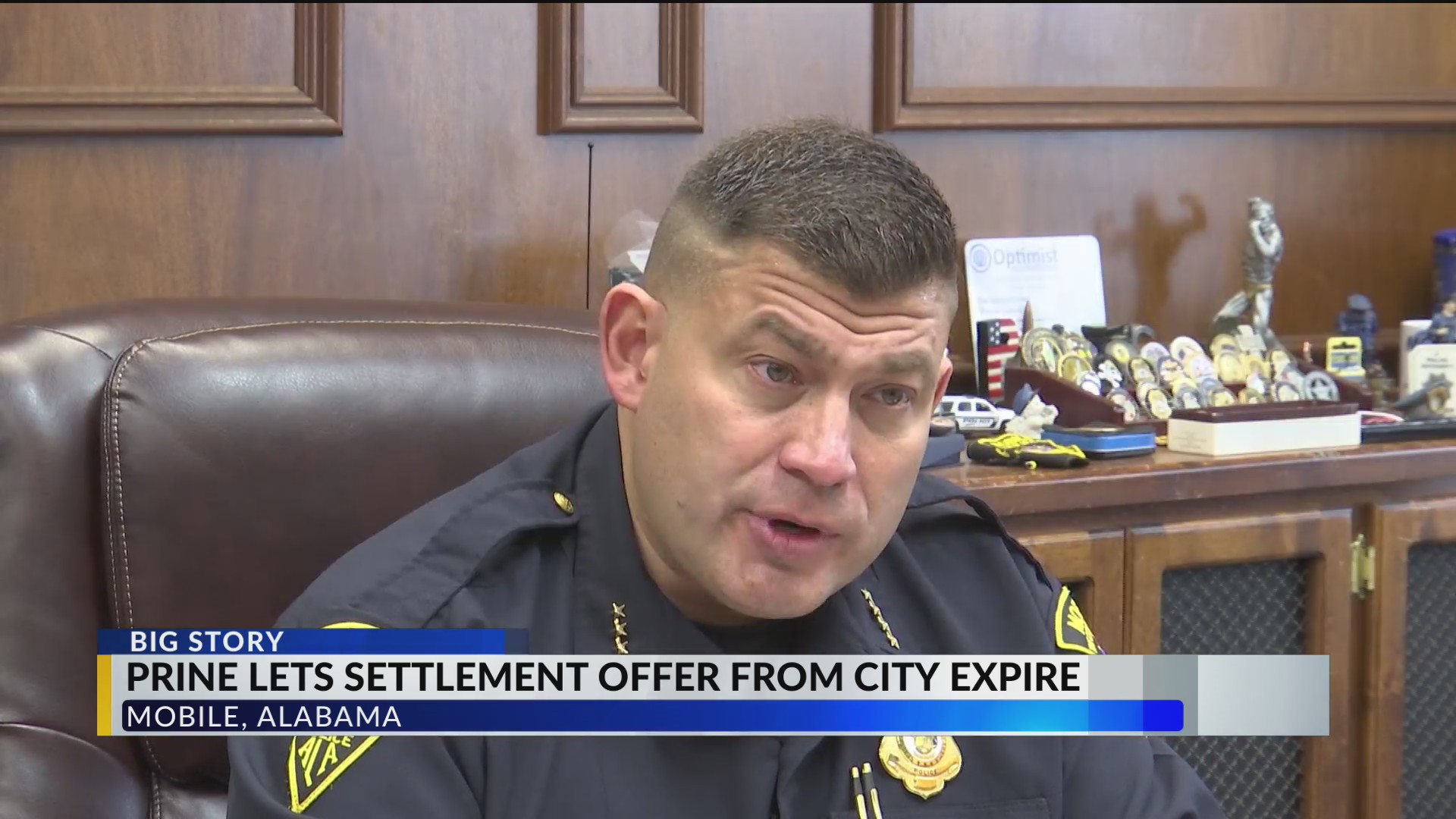UPDATE: Deadline passes for Mobile Police Chief Paul Prine’s settlement ...