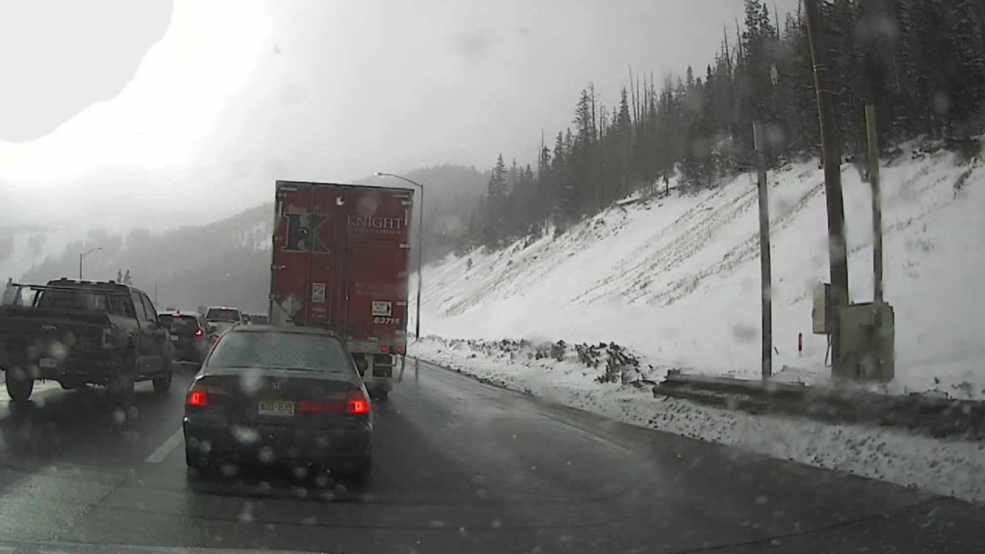 Interstate 70 busy with spring break traffic amid snow Friday – FOX31 ...