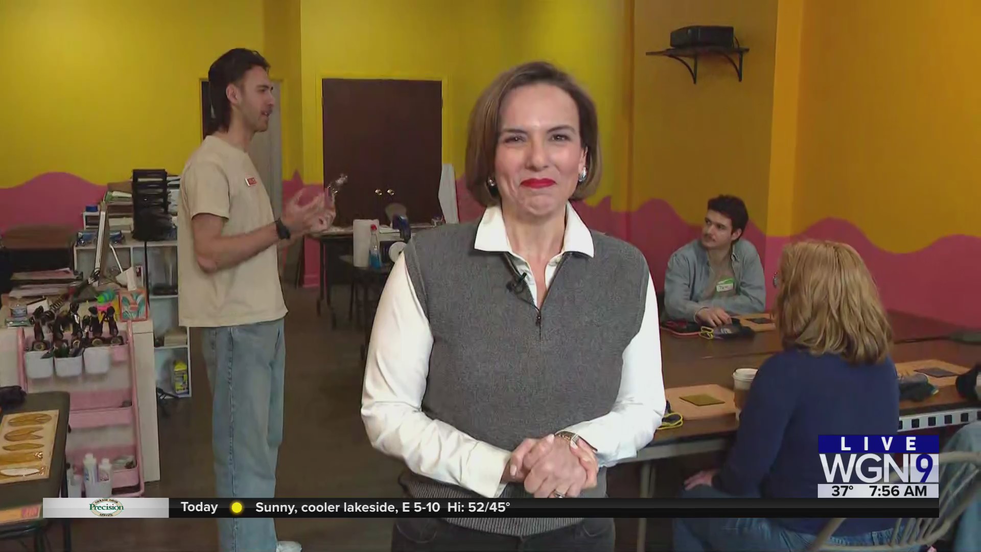 Around Town – Mellow Maker Studio – WGN-TV