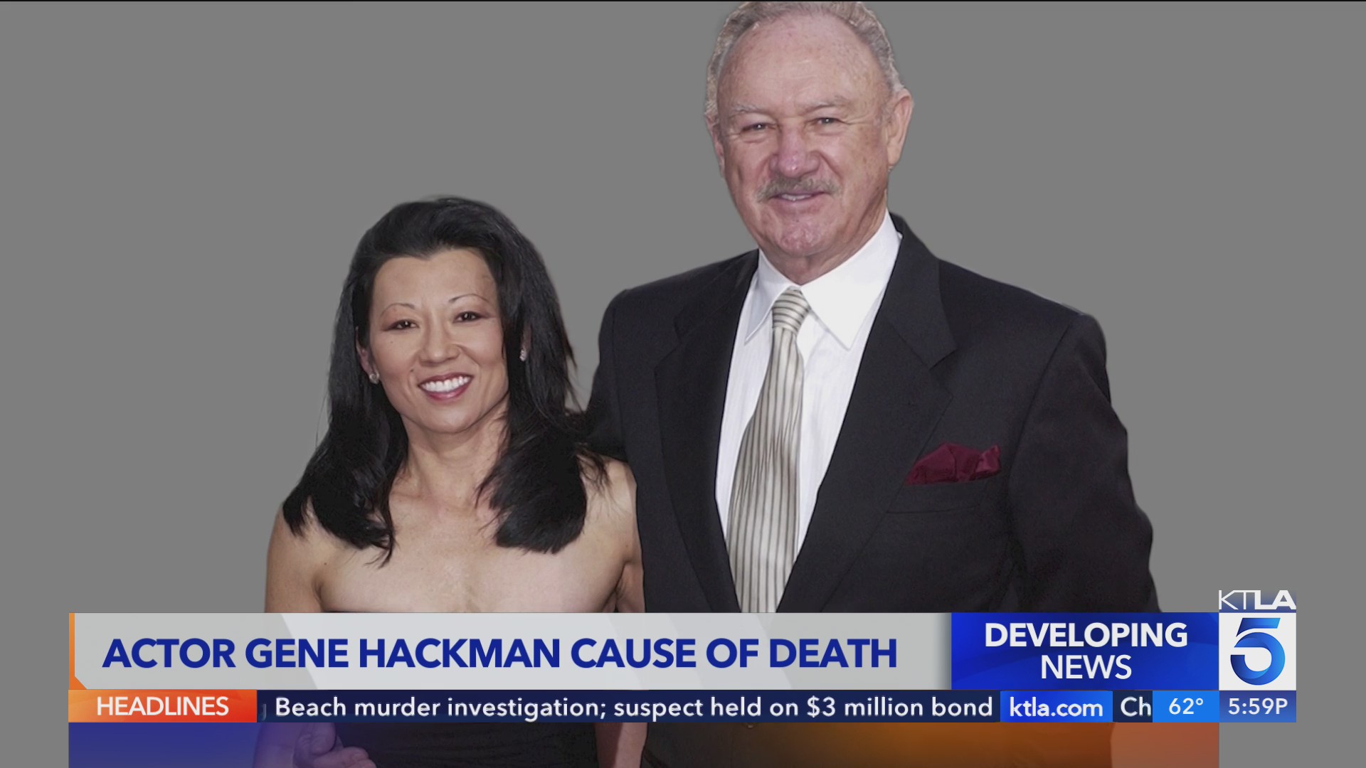 Gene Hackman, Betsy Arakawa causes of death announced – KTLA