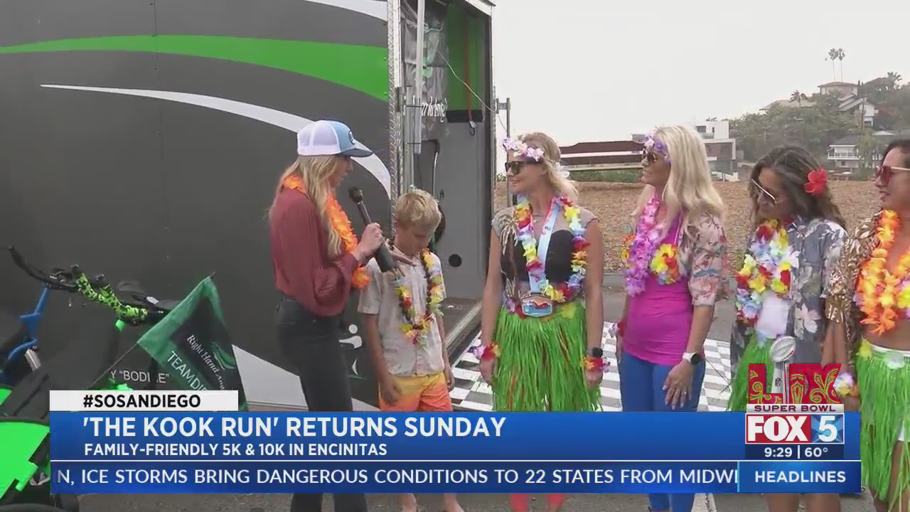‘The Kook Run’ returns Sunday in Encinitas – FOX 5 San Diego & KUSI News