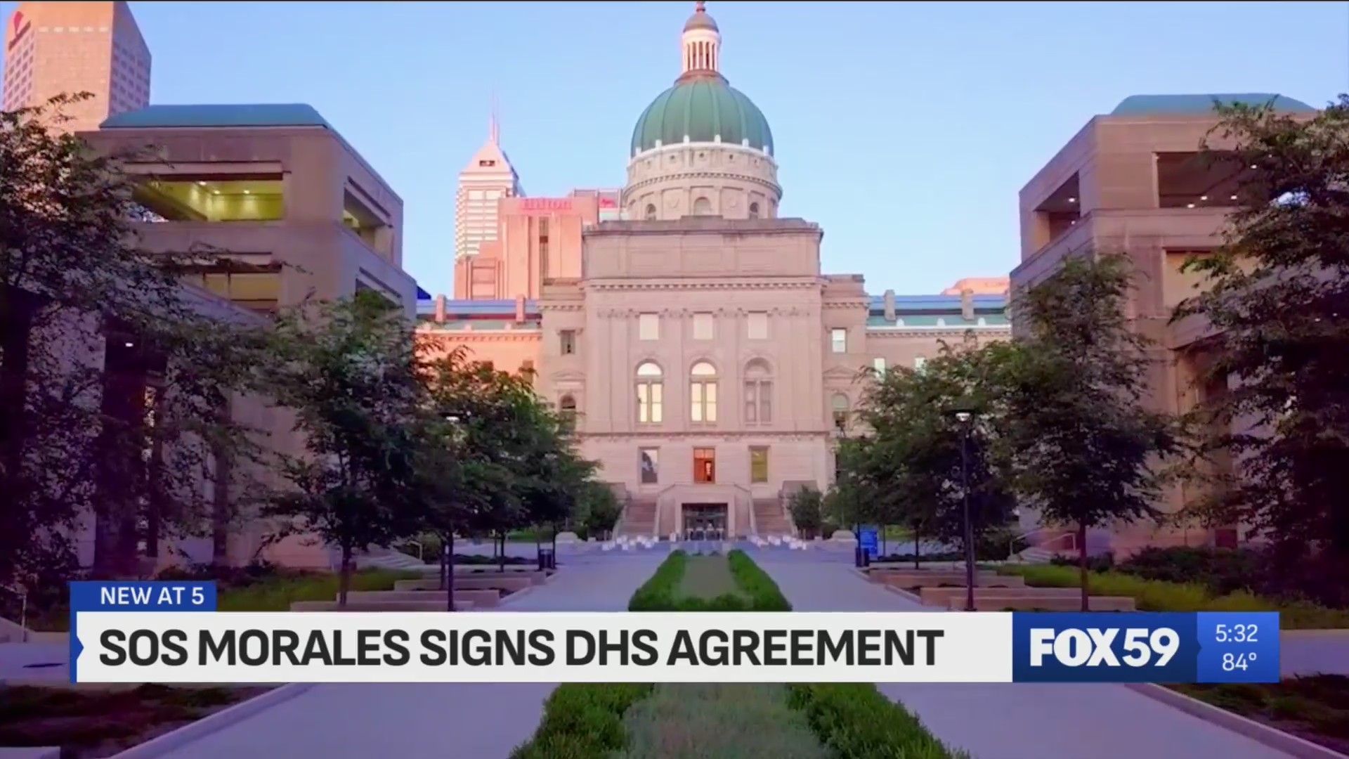 Indiana Secretary of State signs agreement with DHS – Fox 59