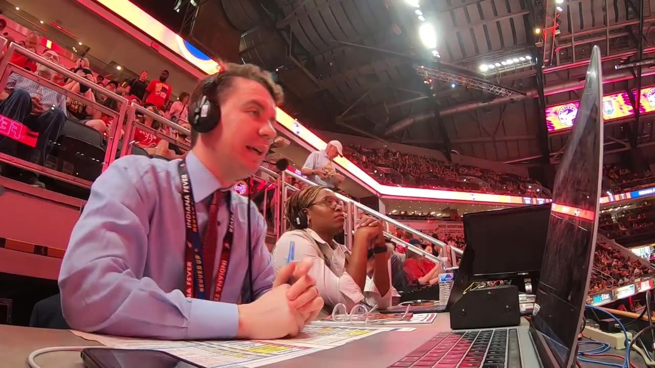 Former TinCaps voice John Nolan embracing new role with Indiana Fever ...