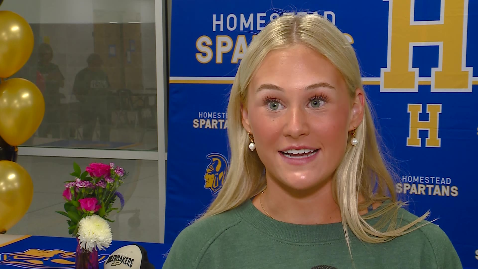 Emily Graham of Homestead HS full interview on signing with Michigan ...