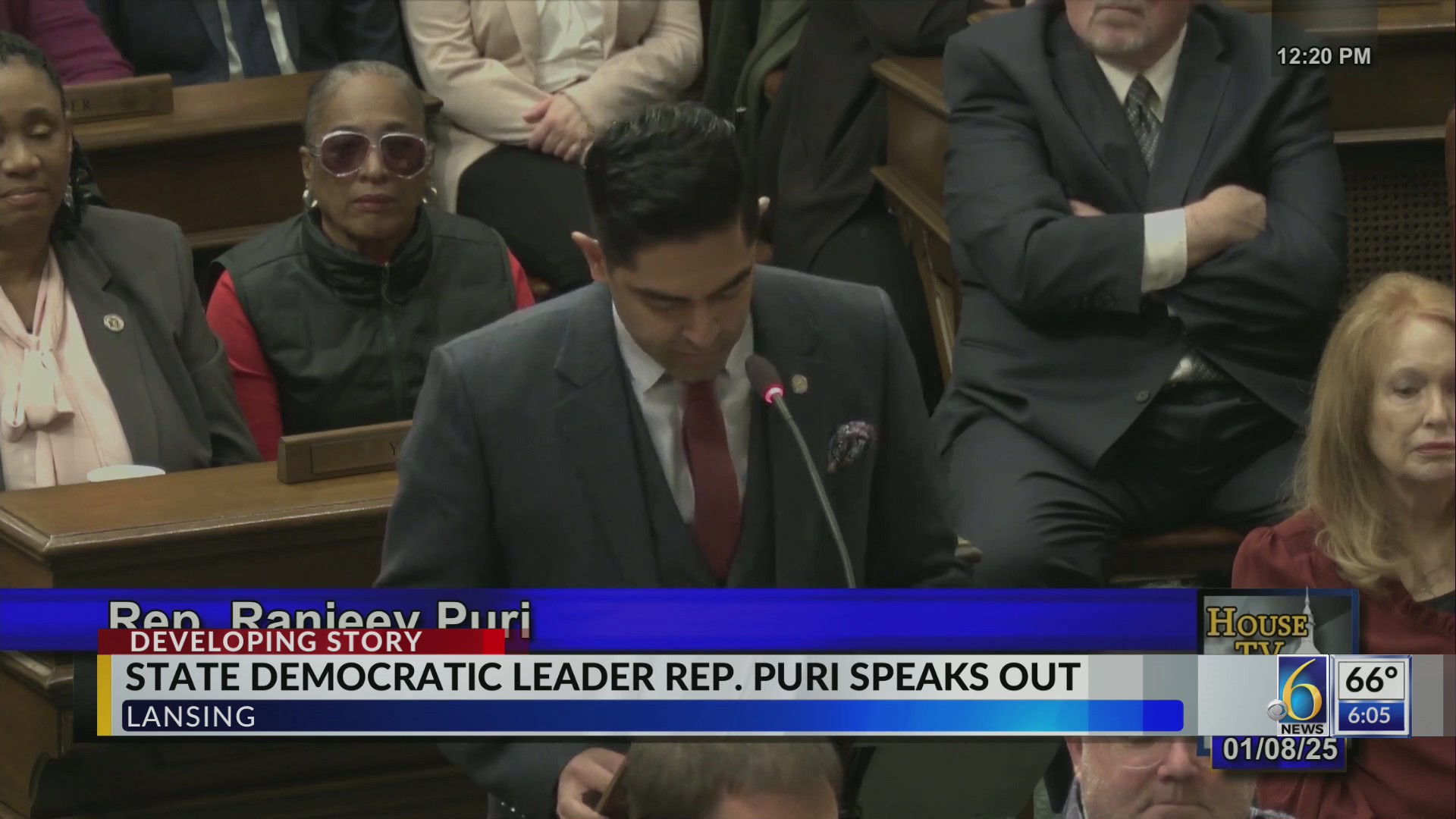 State Democratic Leader Rep. Puri speaks out – WLNS 6 News