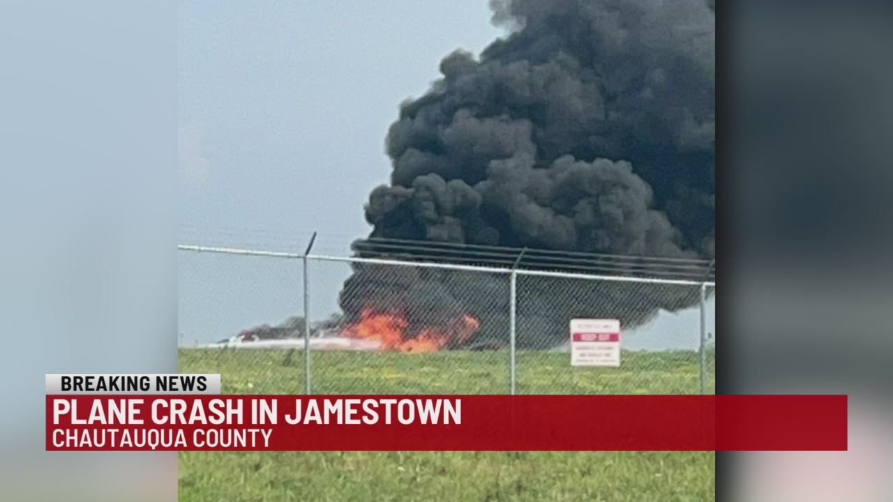 Small plane crashes in Jamestown – News 4 Buffalo