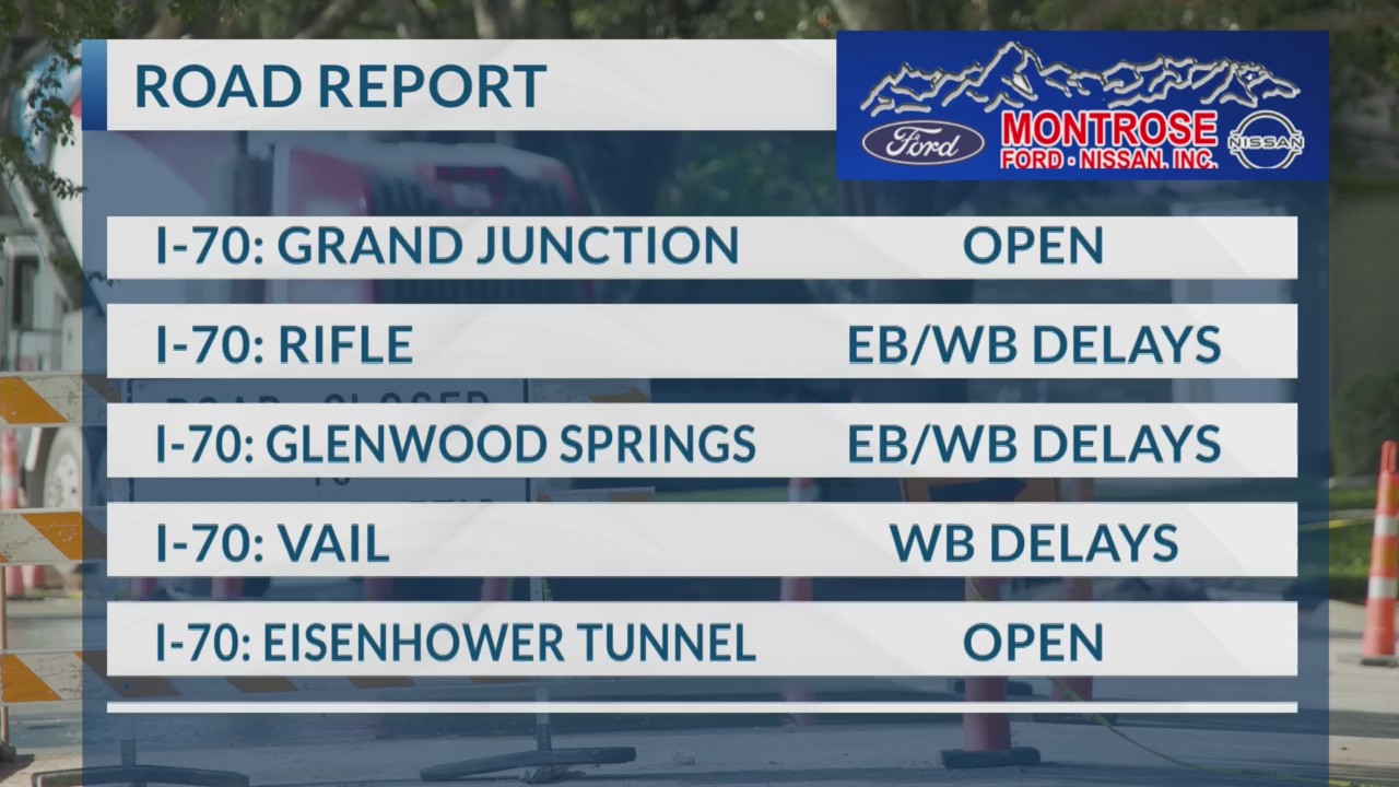 October 29th, 2025 evening road report – WesternSlopeNow.com