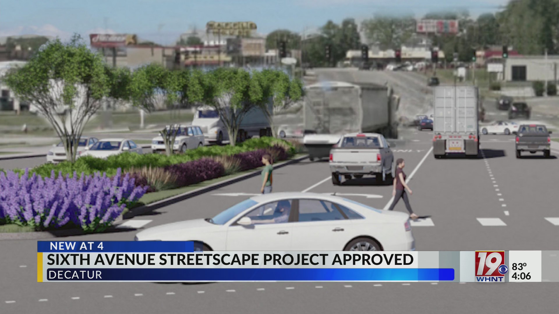 Sixth Avenue Streetscape Project Approved | Oct. 23 2024 | News 19 at 4 ...