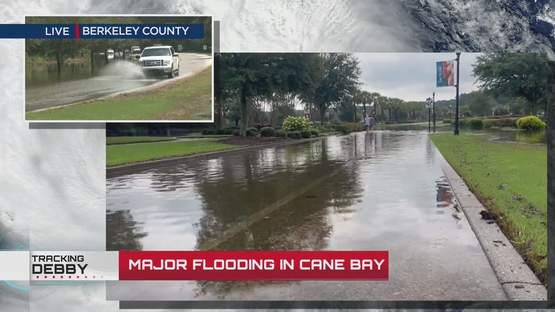 Major flooding underway in Berkeley County’s Cane Bay community – WCBD ...