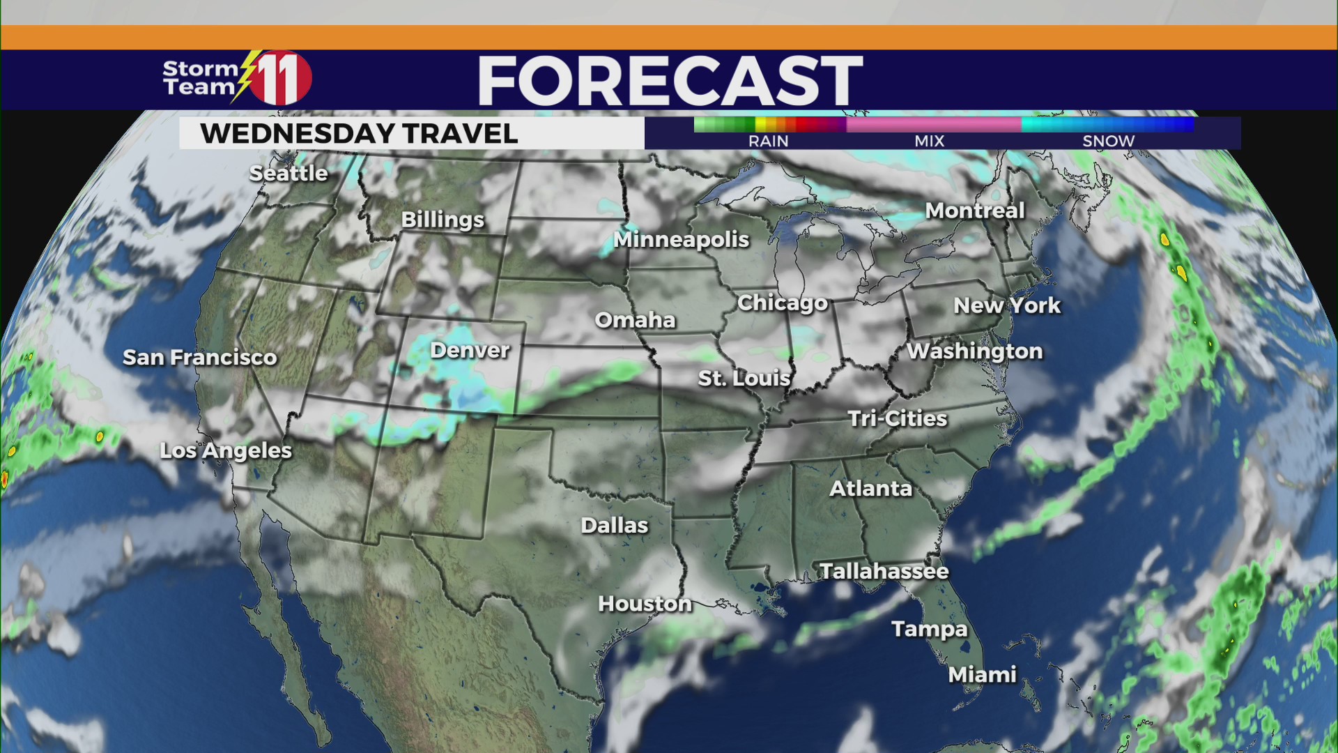 National Travel Forecast – WJHL | Tri-Cities News & Weather
