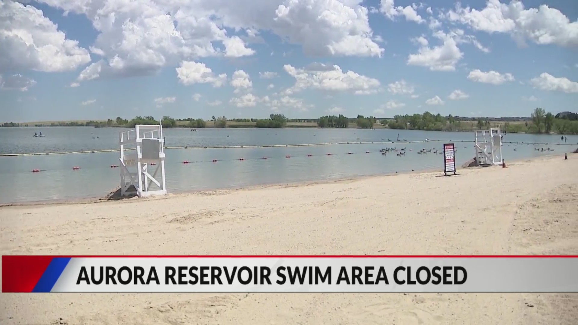Aurora Reservoir swim area closed due to bacteria levels – FOX31 Denver