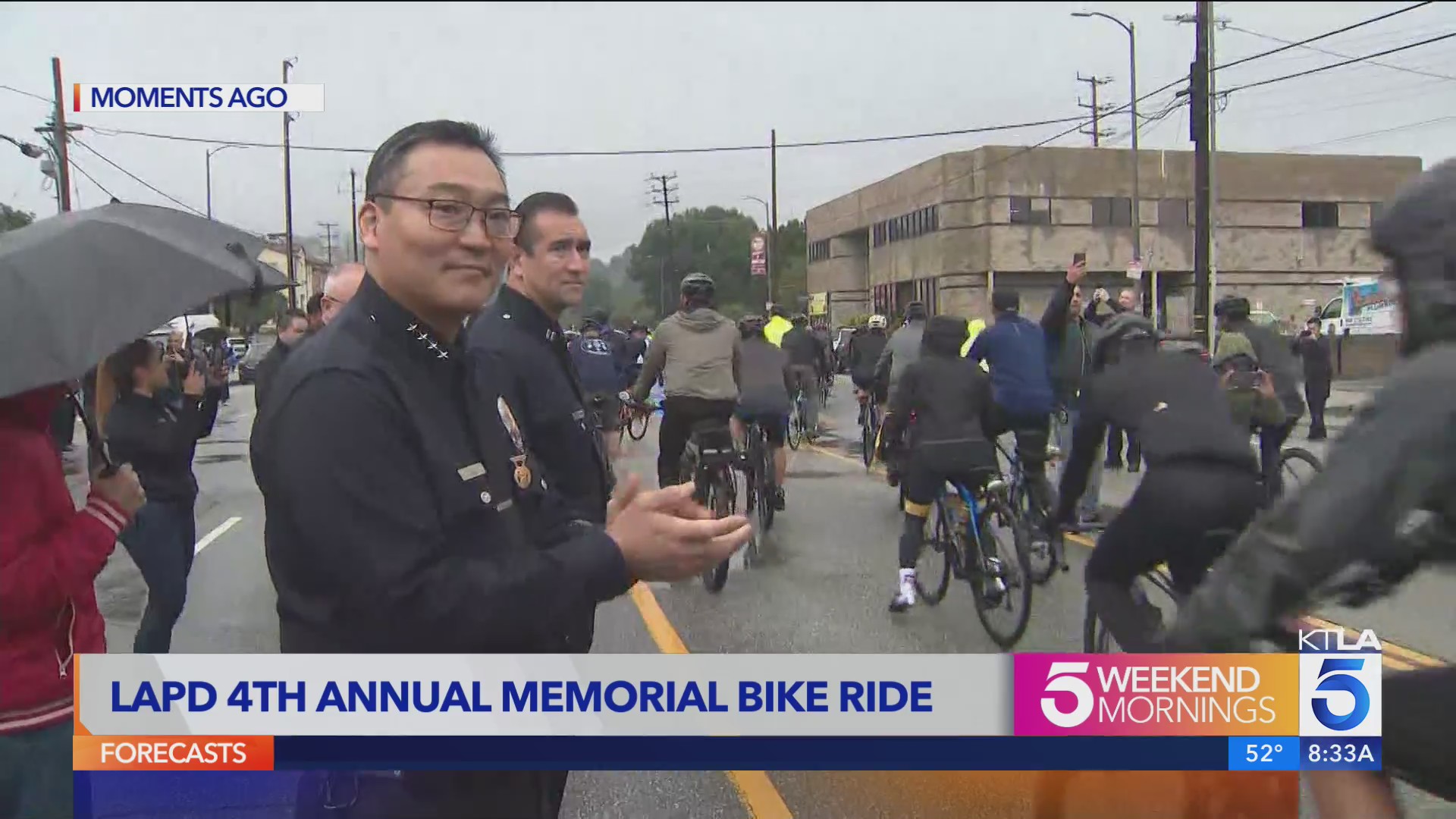 LAPD hosts 4th annual Memorial Bike Ride to honor fallen first ...