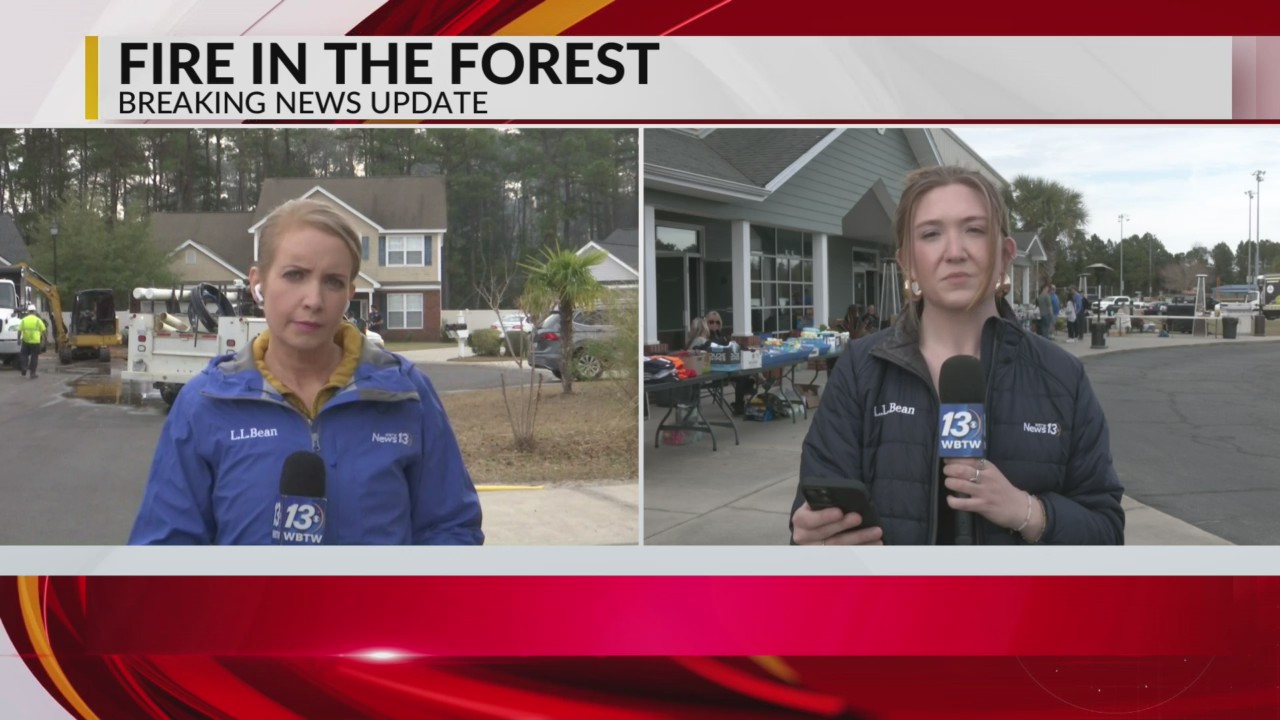 News13 First Edition: Wildfire team coverage – WBTW