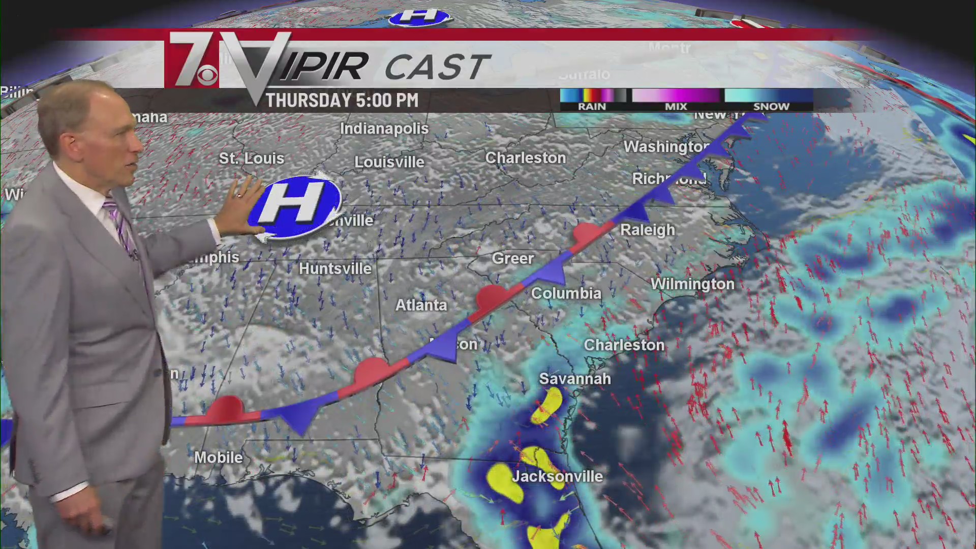 7Weather Thursday AM Forecast – WSPA 7NEWS