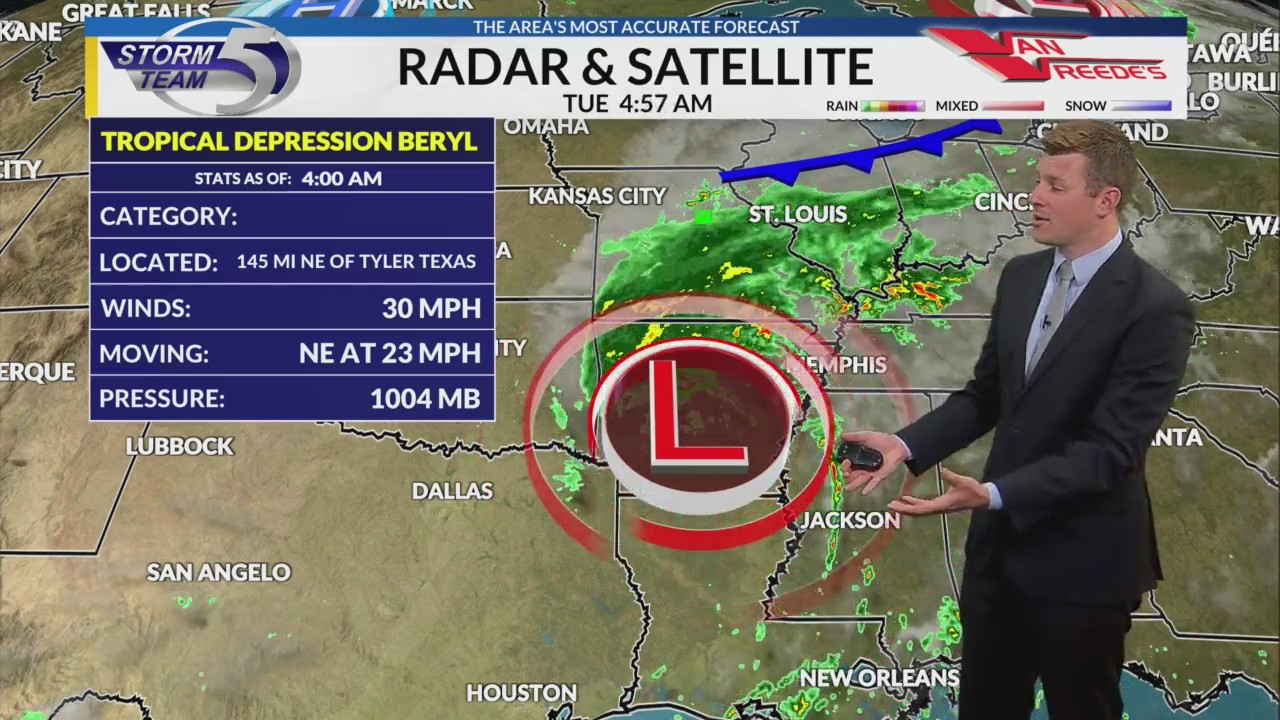 Tuesday morning video forecast 7/9 – WFRV Local 5 – Green Bay, Appleton