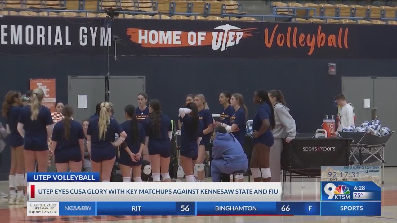 UTEP volleyball eyes CUSA glory with four matches left in regular ...