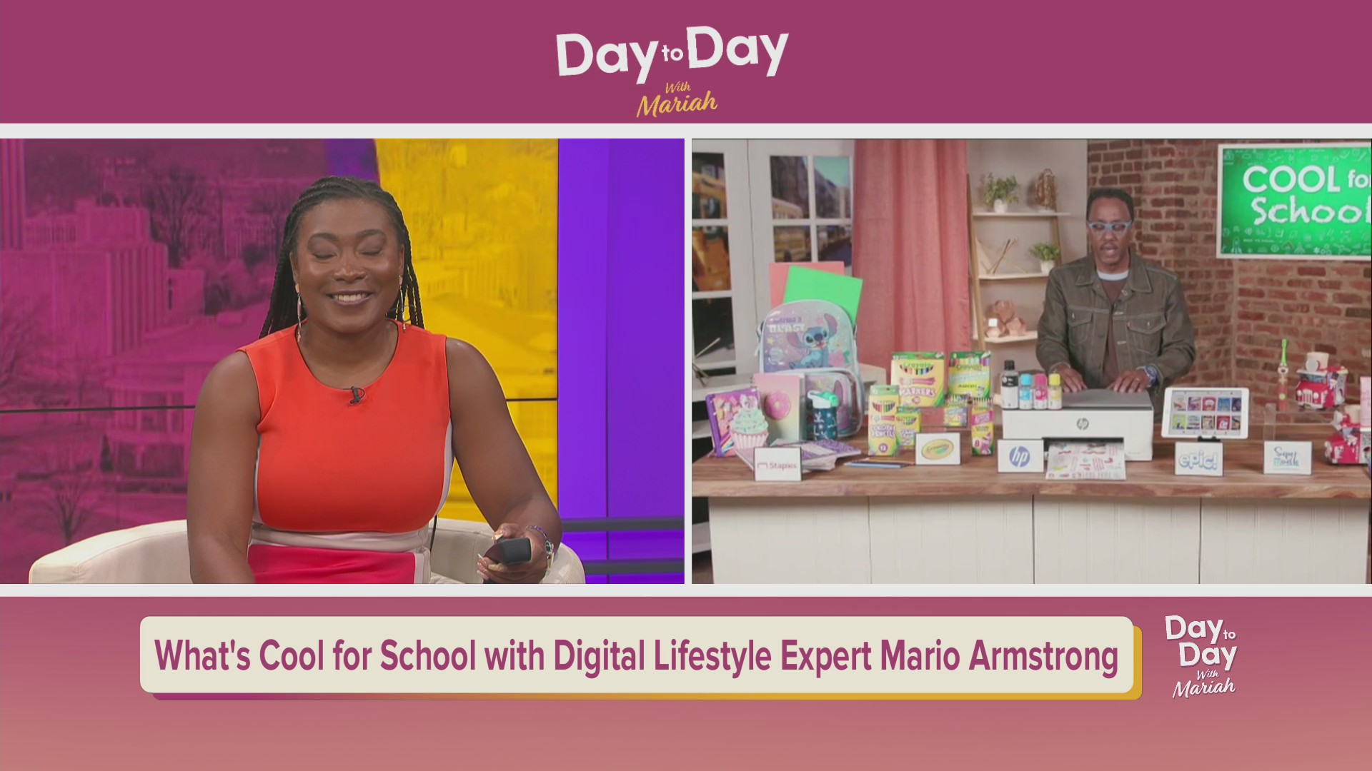 What’s Cool for School with Digital Lifestyle Expert Mario Armstrong ...