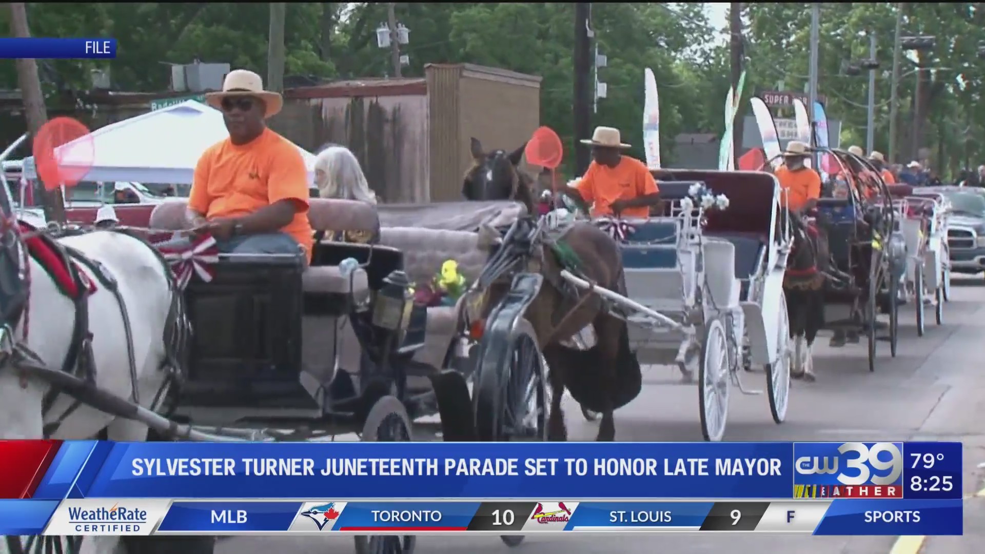 CW39 Juneteenth Parade Acres Homes Honors the late Sylvester Turner ...