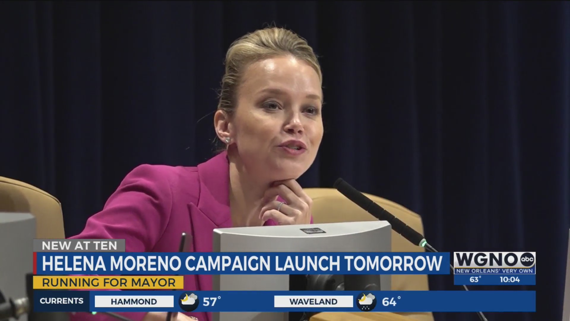 New Orleans City Councilwoman Helena Moreno to run for mayor – WGNO